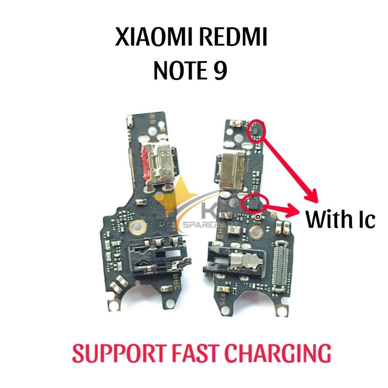 Jual Pcb Konektor Charger Xiaomi Redmi Note 9 10X 4G Board Papan Cas ...