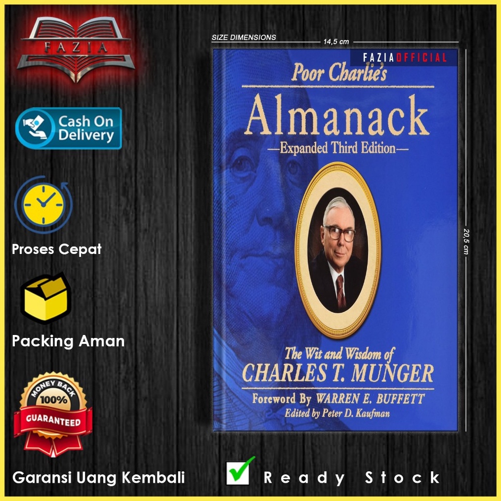 Jual KILAT Poor Charlies Almanack by Peter D Kaufman EnglishIndonesia ...
