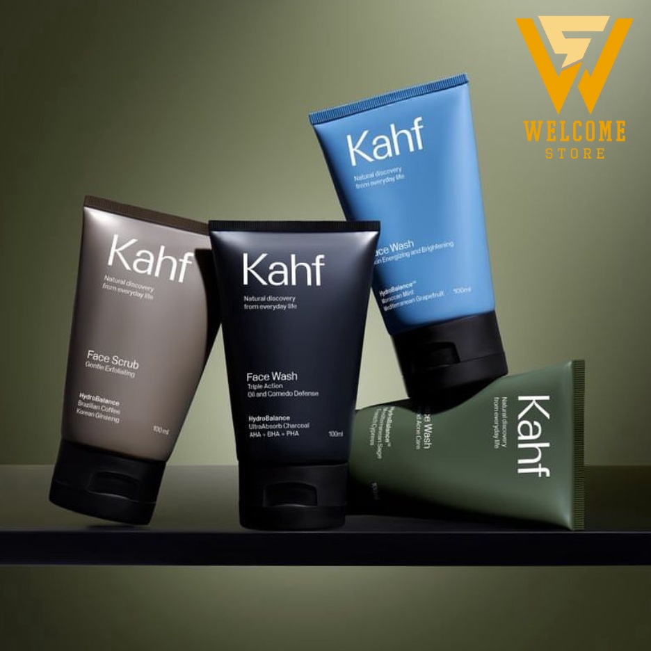 Jual Kahf Men Face Wash 1ml Oil Acne Control Skin Energizing ...