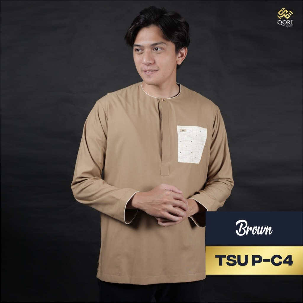 Jual Baju Koko Premium Qori Apparel Signature Tsumamah Lengan Panjang ...
