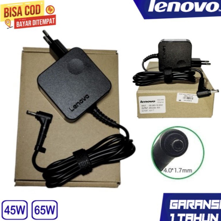 Jual KODE S67P Charger Laptop Lenovo Original Small Plug Pin Bulat ...
