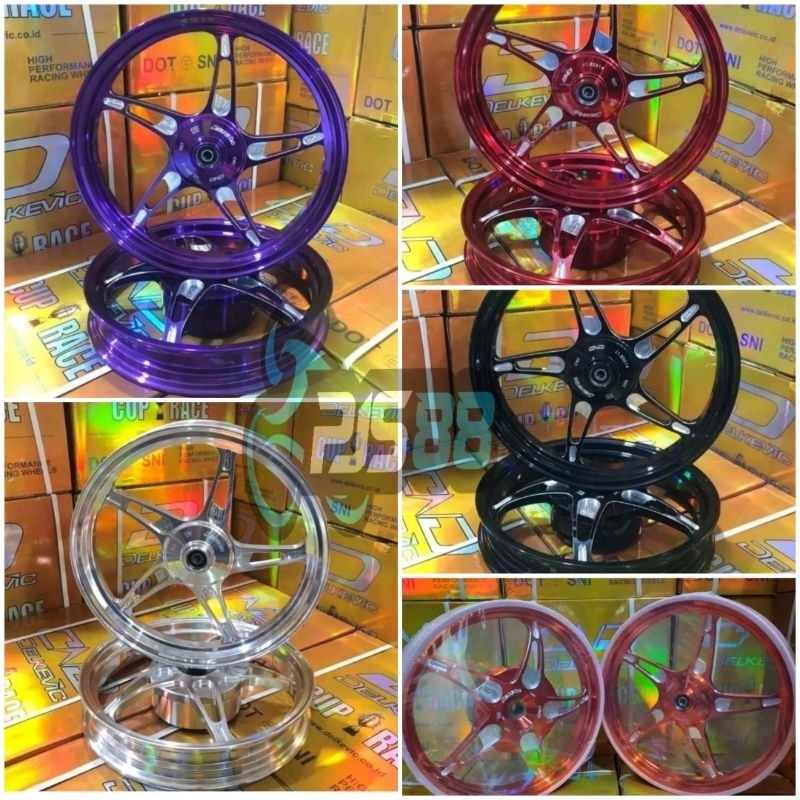 Jual Velg Racing Delkevic K Speed Mio sporty Mio smile Mio soul gt 115 ...