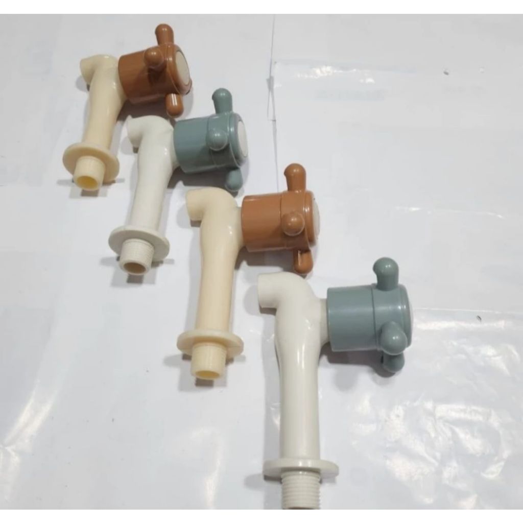 Jual Kran Air pvc Tembok 1/2 inch Dolpin / Keran Pvc Abs 1/2" Jumbo ...