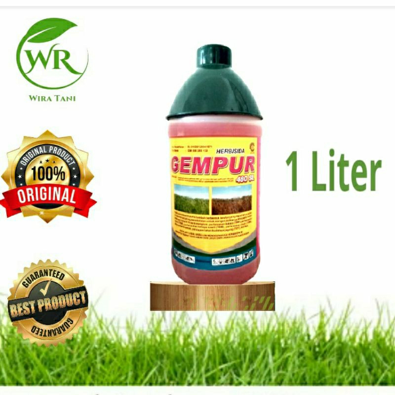 Jual Gempur 480 SL 1 liter herbisida Sistemik Bahan Aktif : isopropil ...