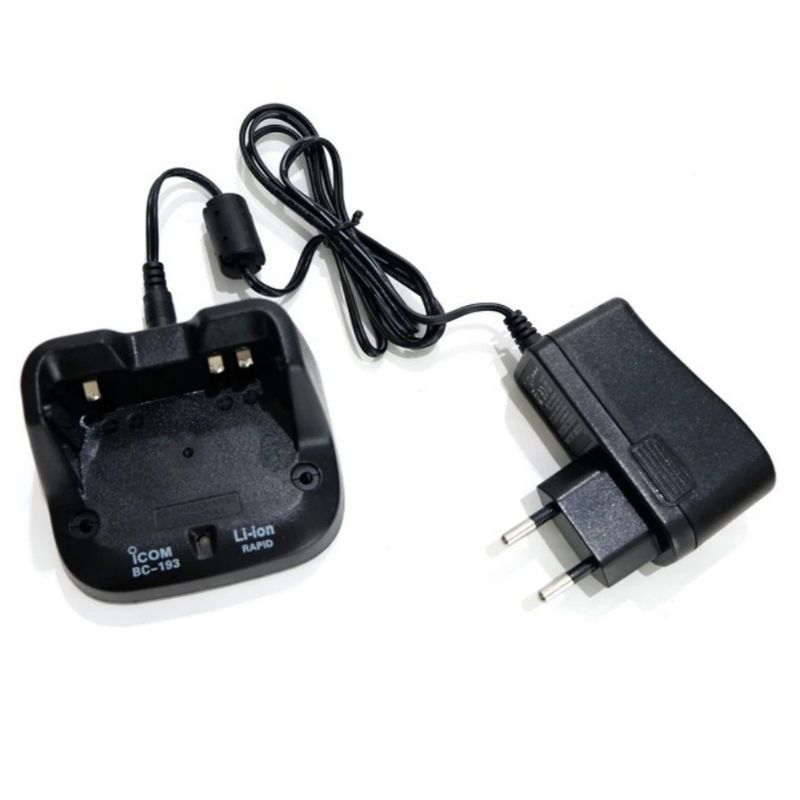 Jual Charger HT iCom V80 icom U80 Charger BC-193 desktop dan adaptor | Shopee Indonesia