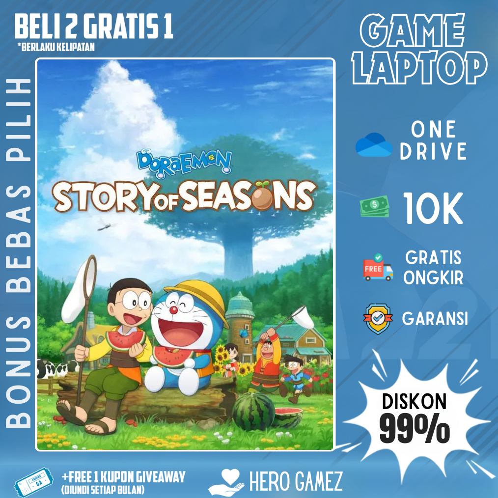 Jual Doraemon Story of Seasons - LINK DOWNLOAD - GAME PC - GAME LAPTOP ...