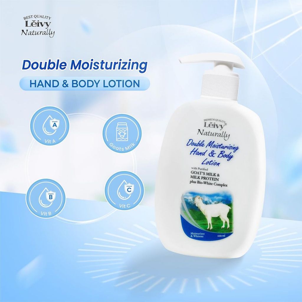 Jual Leivy – Double Moisturising Hand & Body Lotion with Goat’s Milk ...