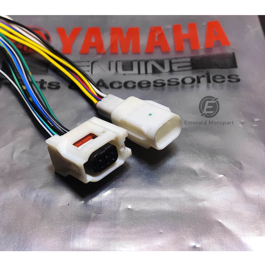 Jual kabel soket socket headlamp lampu depan yamaha nmax new 2020 aerox ...
