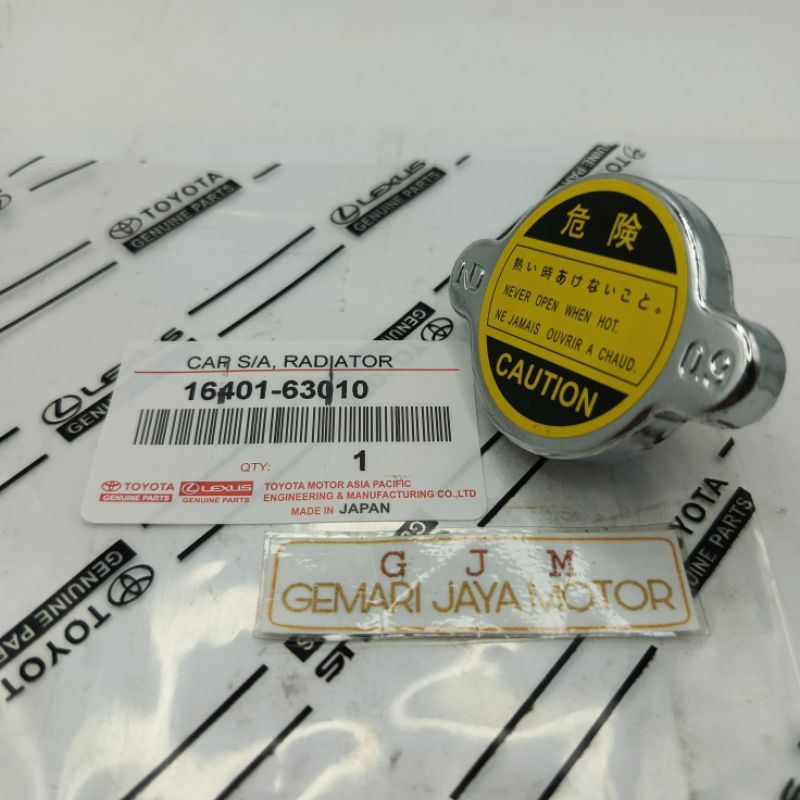 Jual TUTUP RADIATOR TOYOTA KIJANG SUPER 16401-63010 | Shopee Indonesia
