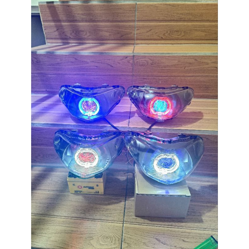 Jual LAMPU DEPAN BILED MIO NEW MIO SMILE SET REFLEKTOR | Shopee Indonesia