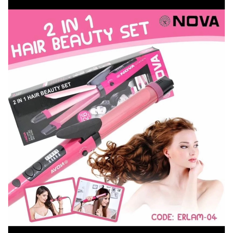 Jual Ghaniyyah Catok Rambut nova 2 in 1 mini / Catok Nova Mini | Shopee ...