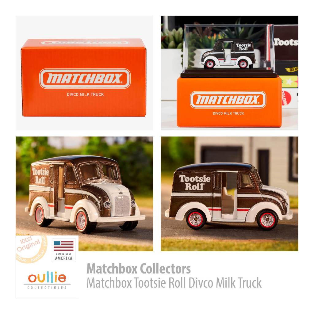 Jual Matchbox Tootsie Roll Divco Milk Truck | Shopee Indonesia