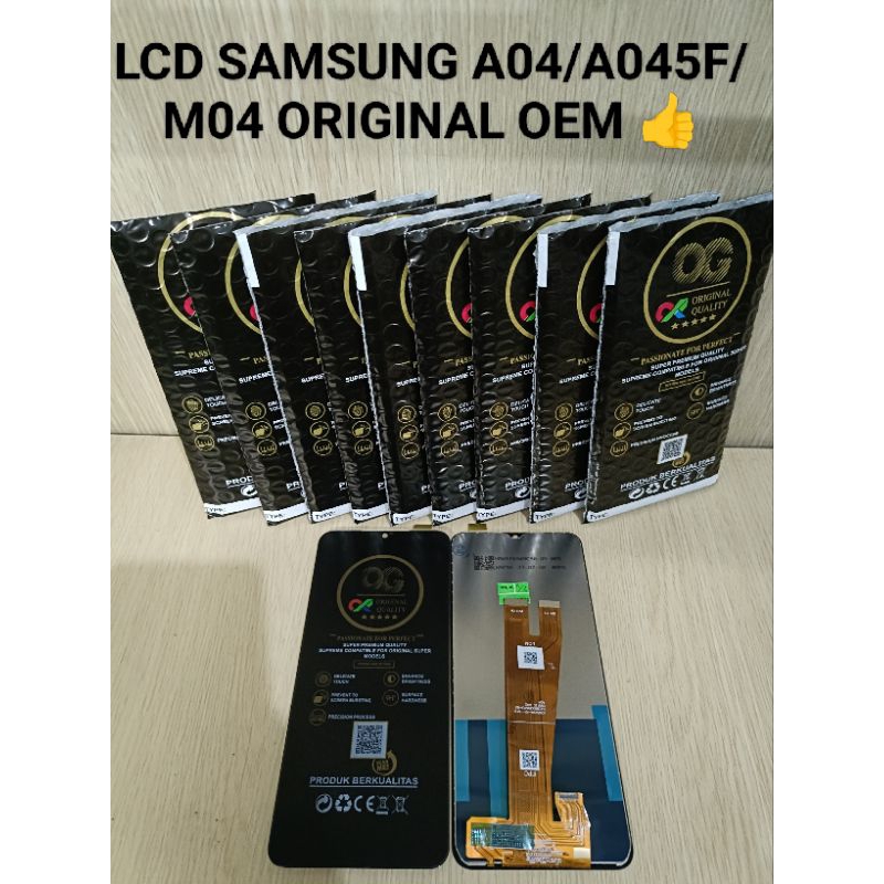 Jual LCD SAMSUNG A04/A045/A045F ORIGINAL OEM | Shopee Indonesia