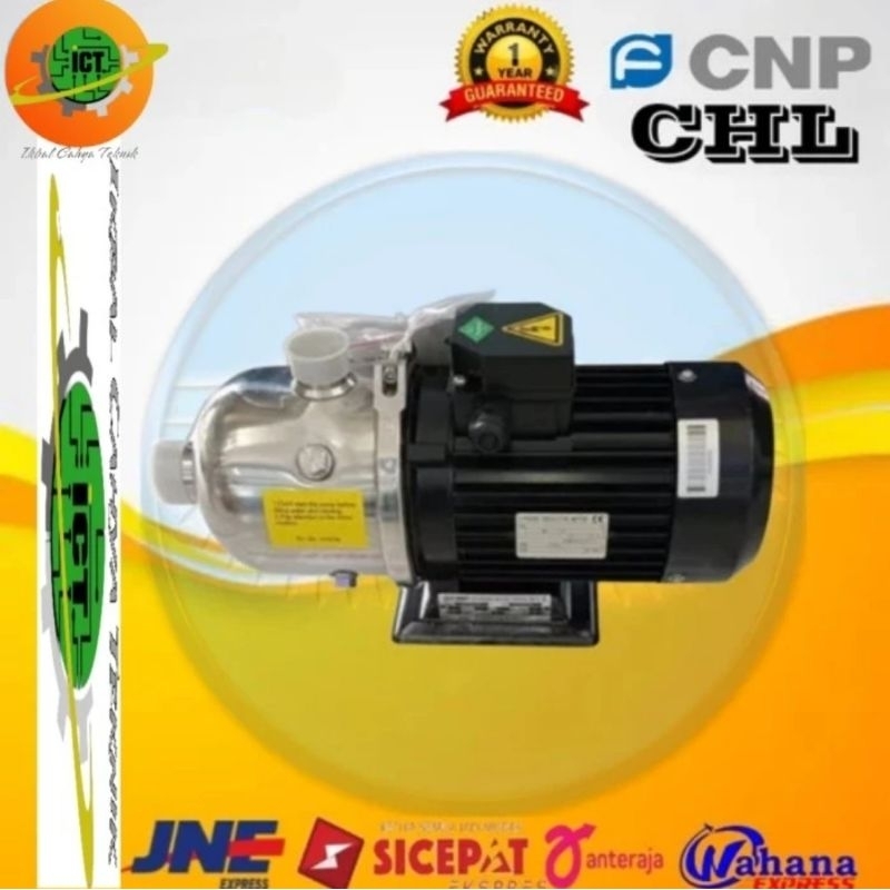 Jual Pompa CNP CHL 2-20 3Phase Pompa horizontal Multistage Centrifugal ...