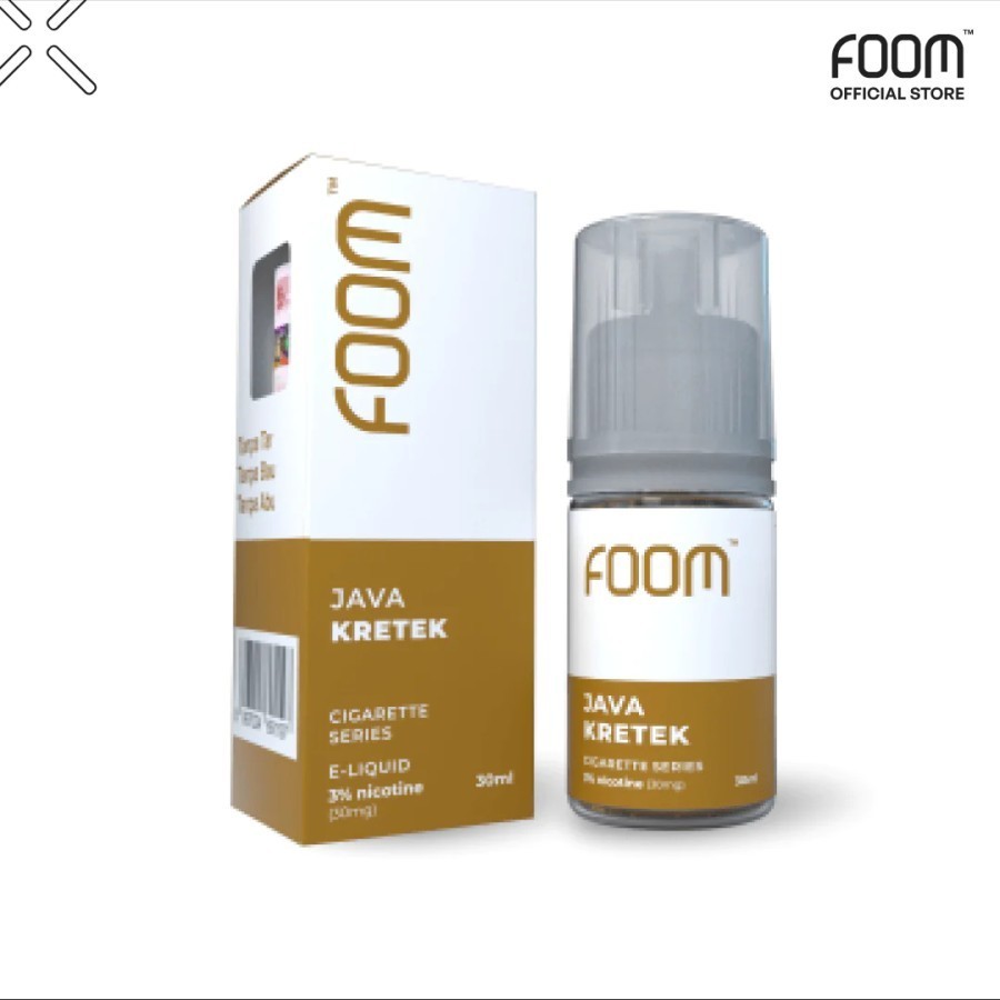 Jual Liquid Foom Cigarette Series Java Kretek Salt Nic 30MG 30ML ...