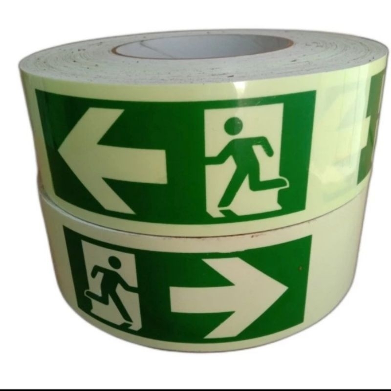 Jual Sticker Glow In The Dark Tape-Sticker Fosfor Glow In The Dark 5cm ...