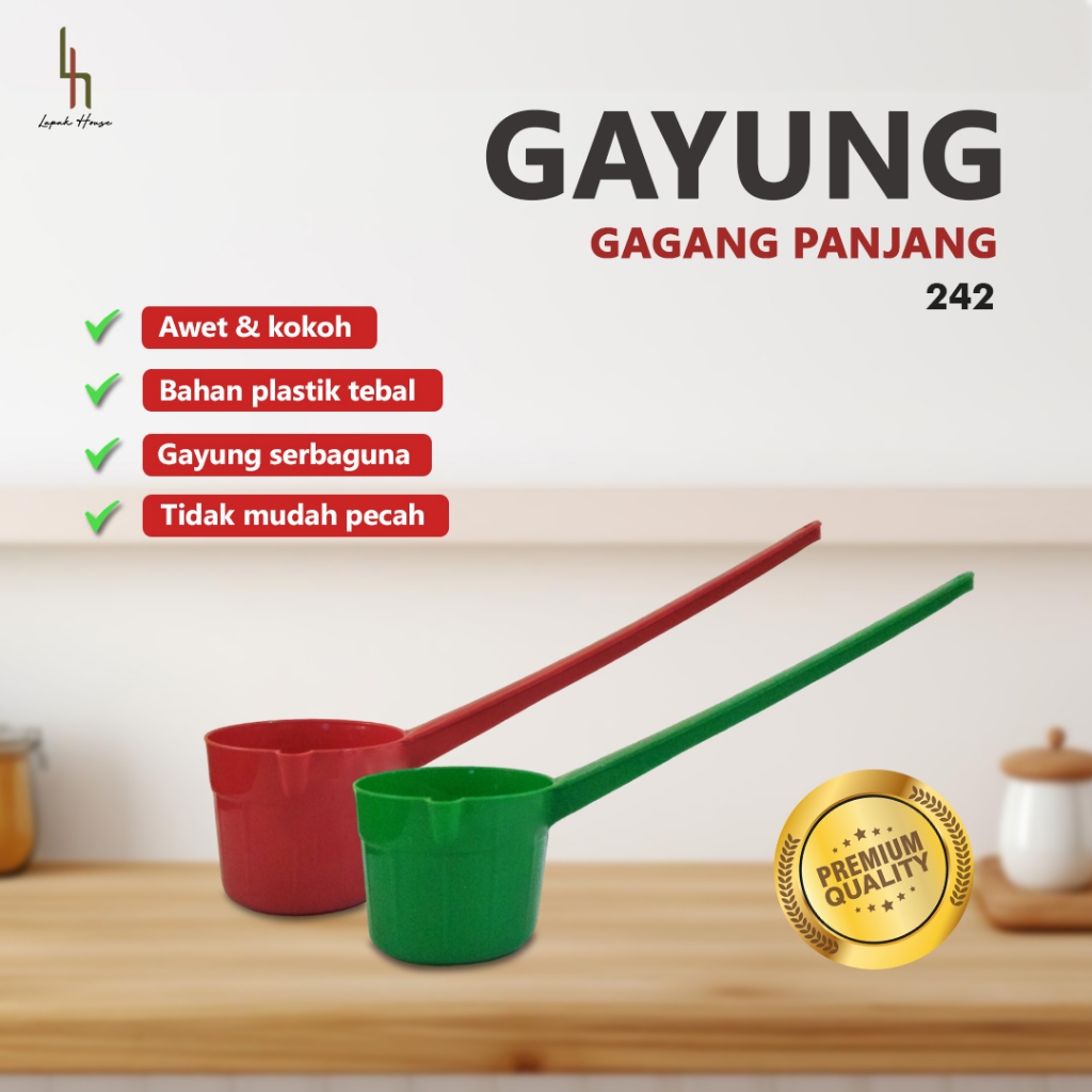 Jual Gayung Gagang Panjang 242 / Gayung Bajigur / Gayung Es / Gayung ...