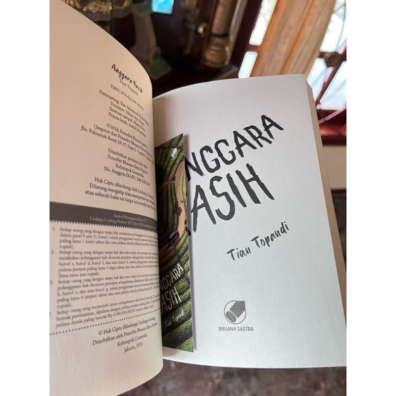Jual Anggara Kasih by Tian Preloved Book/Buku Bekas | Shopee Indonesia