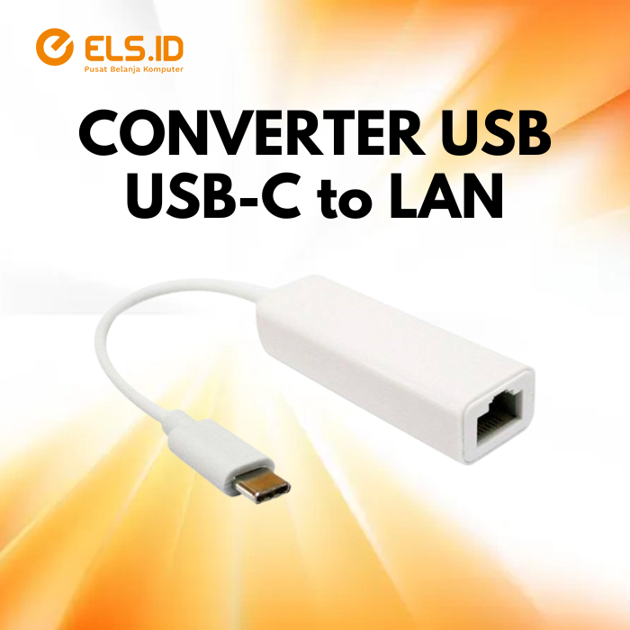 Jual Converter USB Type-C to LAN / Ethernet RJ45 | Shopee Indonesia
