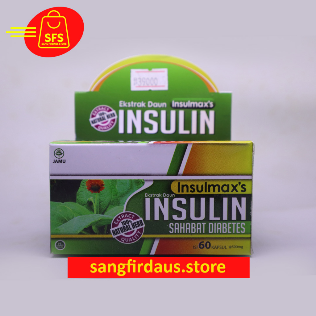 Jual Kapsul Insulmax Ekstrak Daun Insulin Darusyifa Alami (60 Kapsul ...