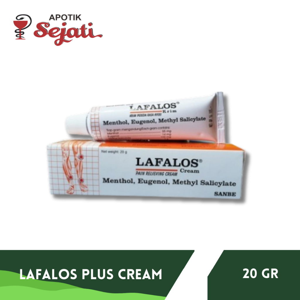 Jual LAFALOS PLUS CREAM 20 GR/MEMBANTU MEREDAKAN NYERI OTOT | Shopee ...