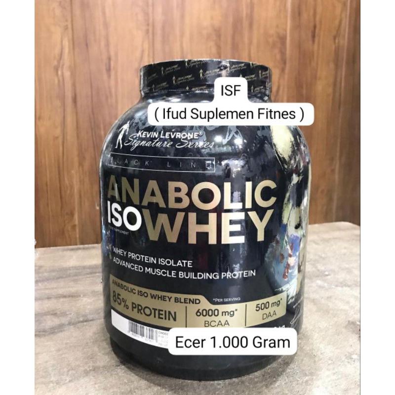 Jual Kevin Levrone Anabolic Iso Whey Ecer 1.000 Gram Repack Eceran ...