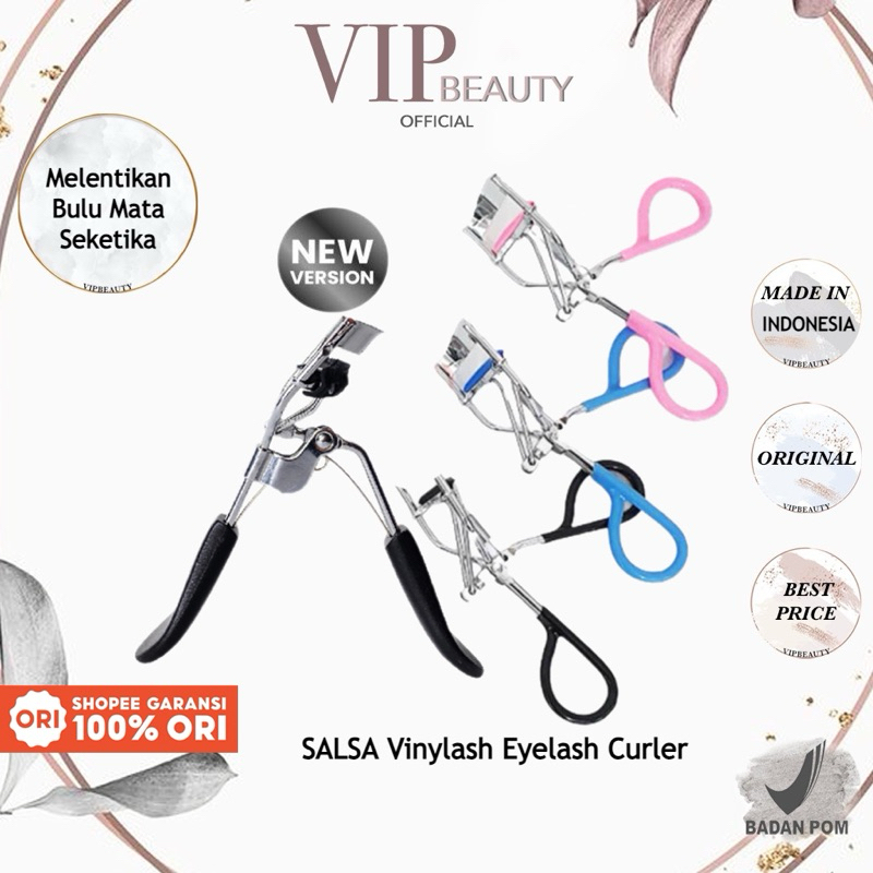 Jual SALSA Vinylash Eyelash Curler | Penjepit Bulu Mata | Shopee Indonesia