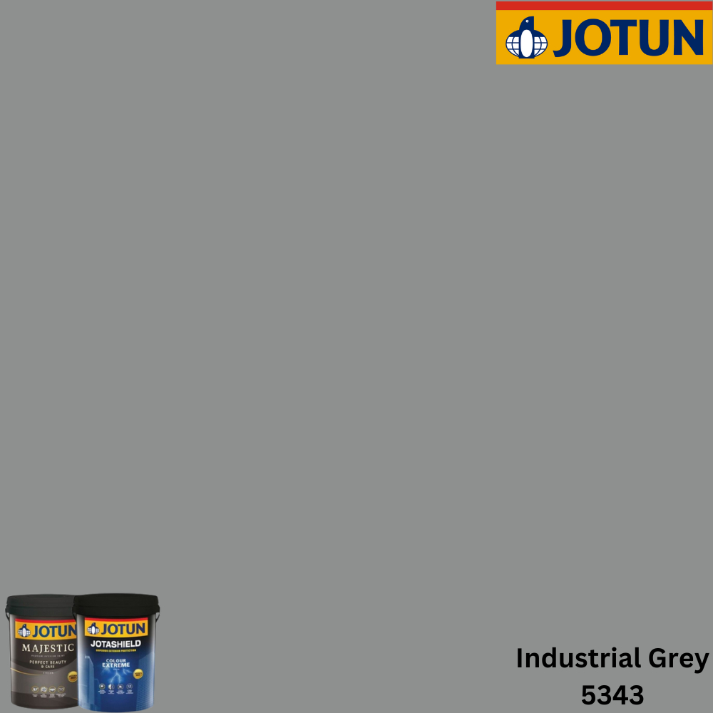 Jual CAT TEMBOK EXTERIOR JOTUN SERIES - INDUSTRIAL GREY 5343 (GALON ...