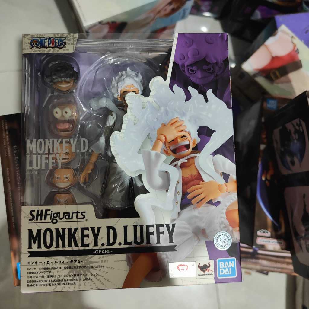 Jual SHF S.H.Figuarts Monkey D. Luffy - Gear 5 Ver. ONE PIECE BY BANDAI ...