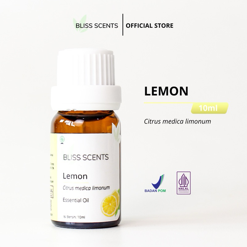 Jual BLISS SCENTS Lemon Essential Oil Aromatherapy 100% Murni ...
