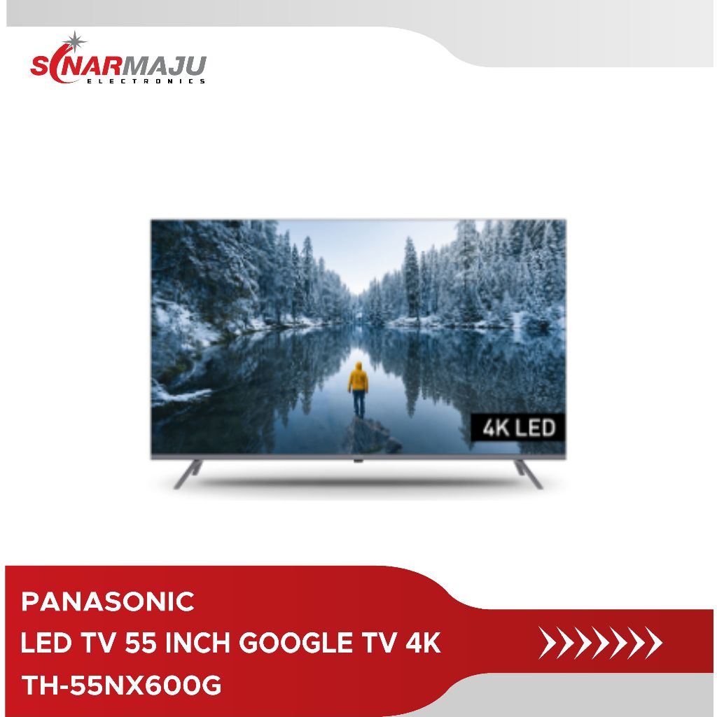 Jual LED TV 55 INCH PANASONIC 4K HDR GOOGLE TV TH-55NX600G | Shopee ...