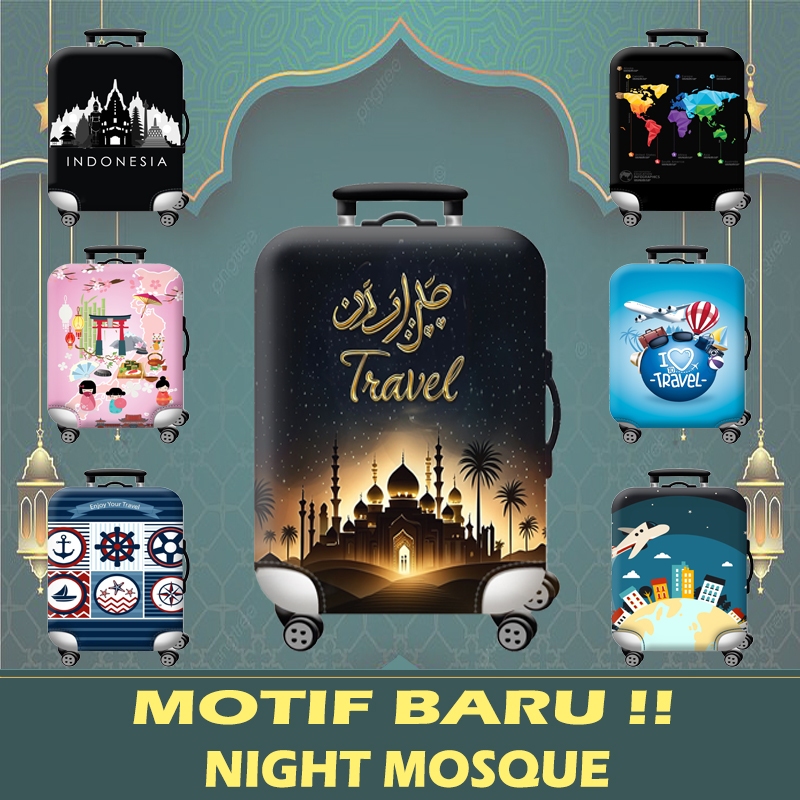 Jual Sarung Koper Cover Koper Pelindung Koper Elastis / Luggage Cover ...