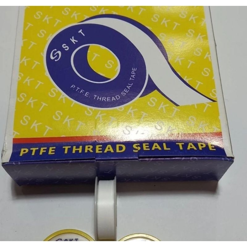Jual Seal Tape Kran Air SKT / 1/2" × 10 meter Solasi Solatif Pipa | Shopee Indonesia
