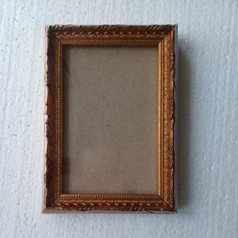 Jual Frame foto / bingkai / pigura 4r gold | Shopee Indonesia