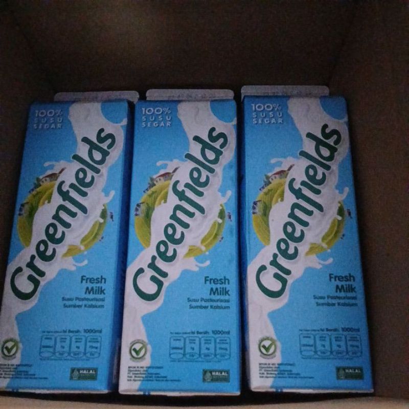 Jual fresh milk greenfields 1 liter | Shopee Indonesia