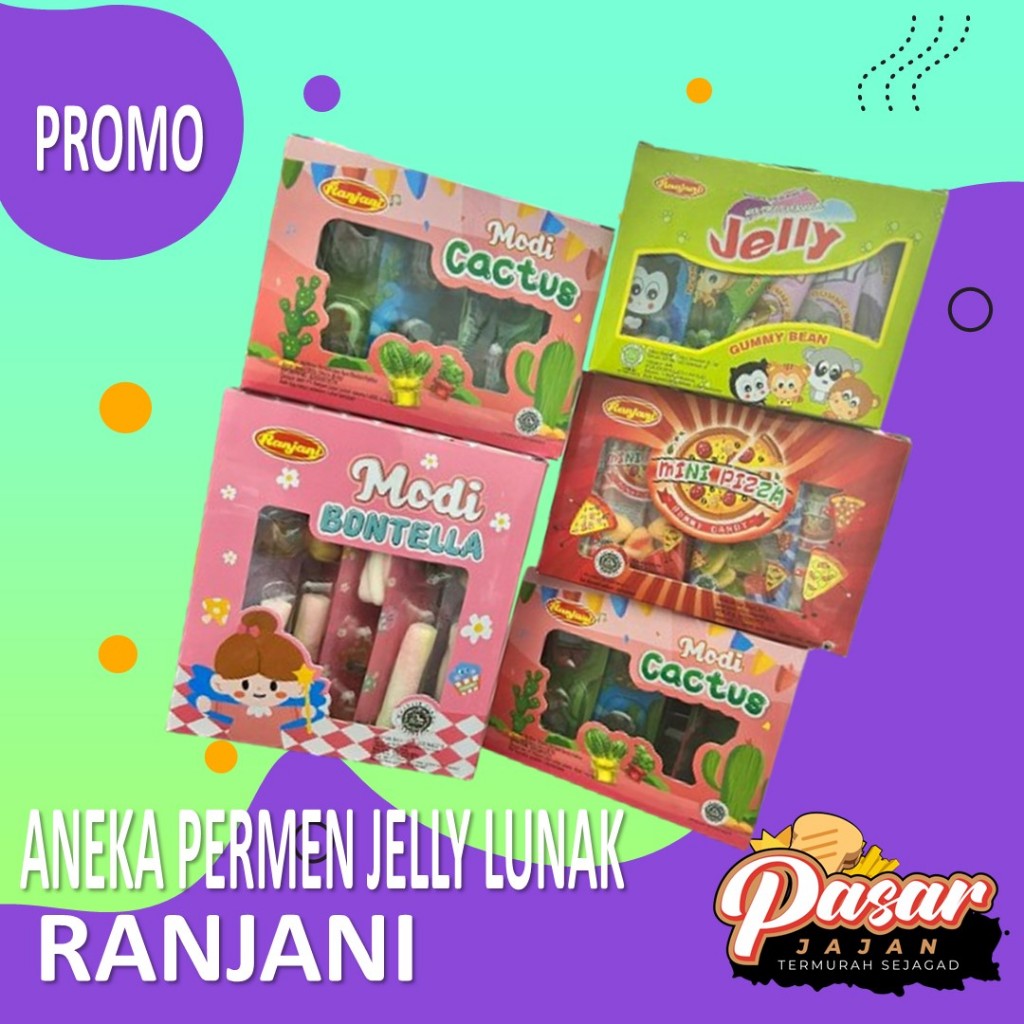 Jual Ranjani Permen Lunak Gummy Candy Aneka Rasa dan Bentuk | Shopee ...