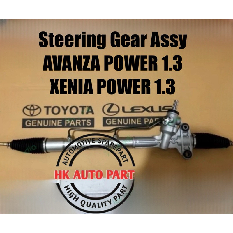 Jual RACK STIR STEERING GEAR ASSY TOYOTA AVANZA 1.3 1300 CC POWER RAK STEER BOREM WORM BAK WOREM ...