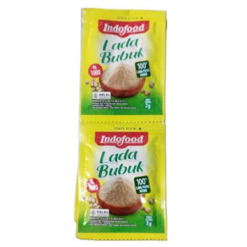 Jual Indofood Lada bubuk per-6 PCS 3gr Merica bubuk | Shopee Indonesia
