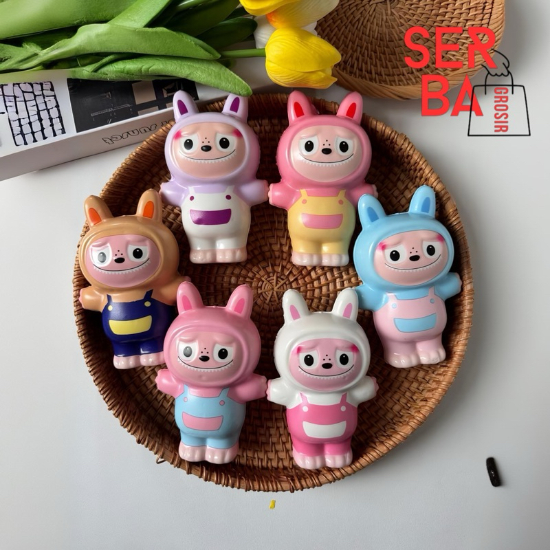 Jual Viral Mainan Squishy Pencet Slowmo Labubu Lucu Mainan Pencet ...