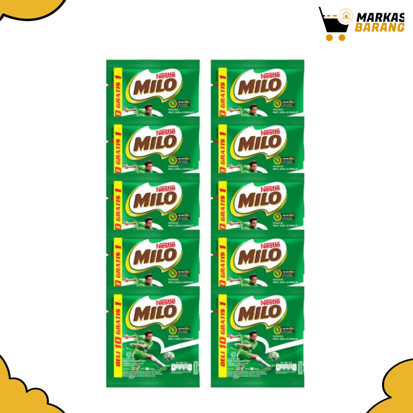 Jual Milo Active Go Sachet Isi 10 | Shopee Indonesia