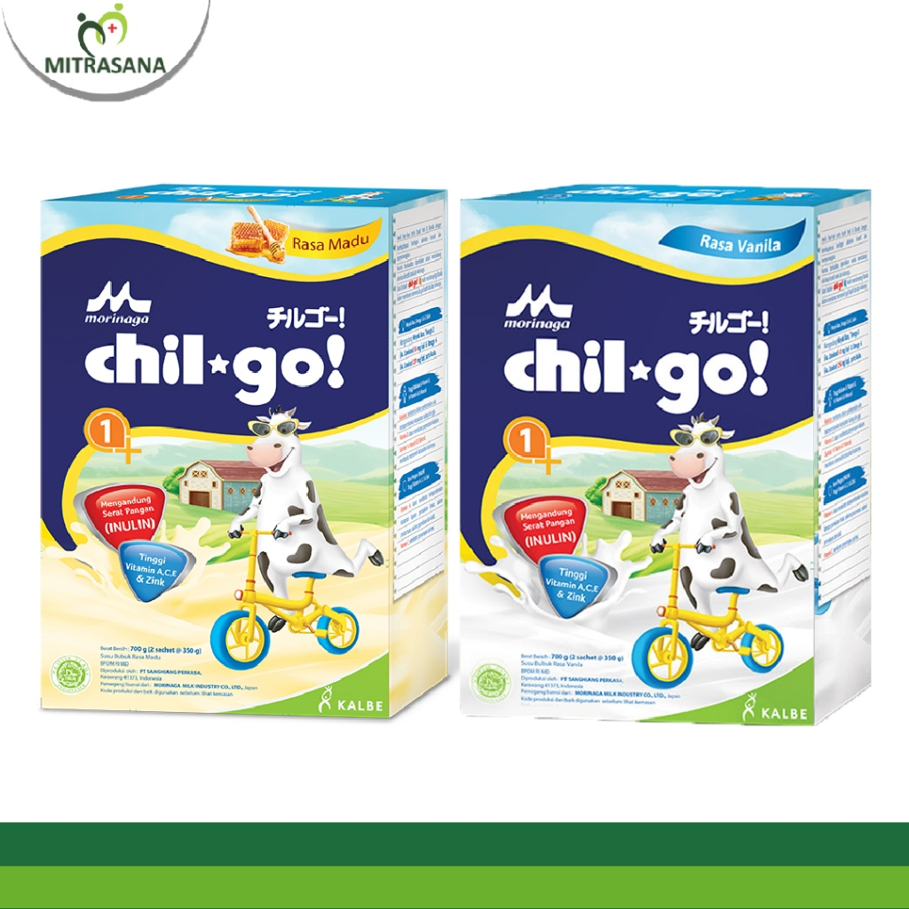 Jual Morinaga Chil Go 1+ Vanilla Madu ~ Susu Formula Anak Usia 1-3 ...