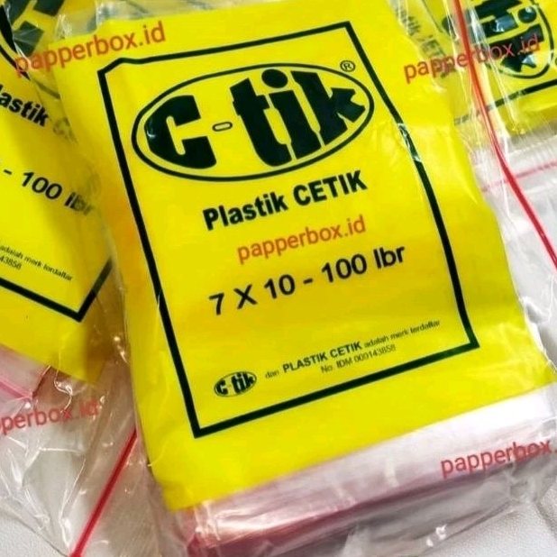 Jual Plastik Zip | Plastik Cetik 7 x 10CM | Shopee Indonesia
