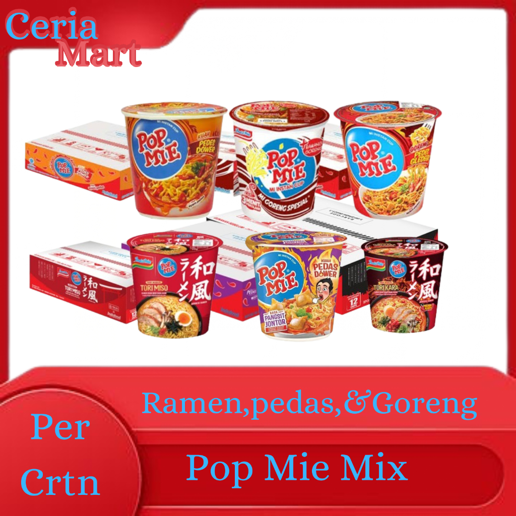 Jual 1 dus isi 12 pcs / pop mie ramen jumbo | Shopee Indonesia