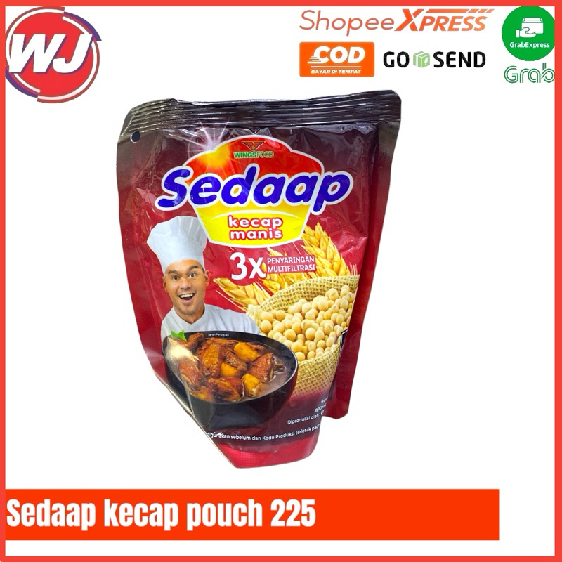 Jual SEDAAP KECAP POUCH 225 ML | Shopee Indonesia