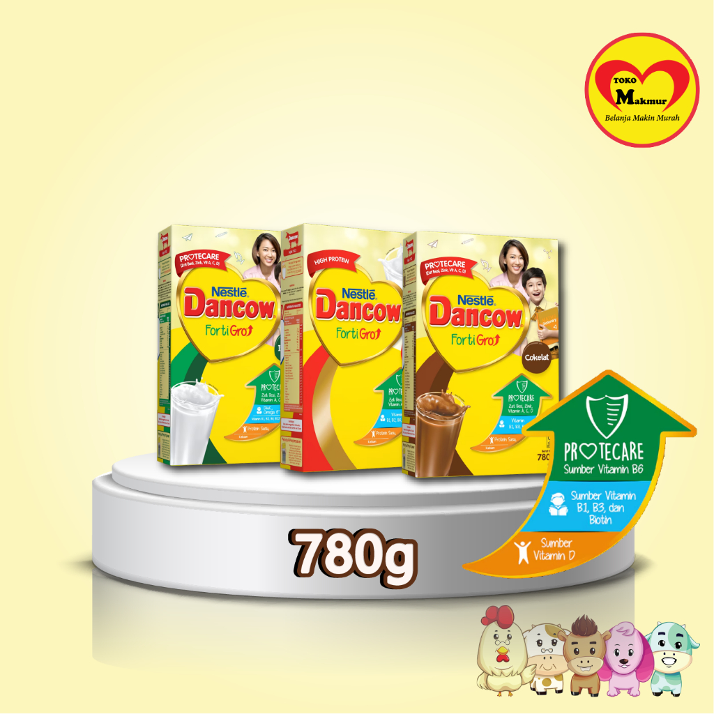 Jual Dancow FortiGro Instant / Coklat / Fullcream 780gr / Toko Makmur ...