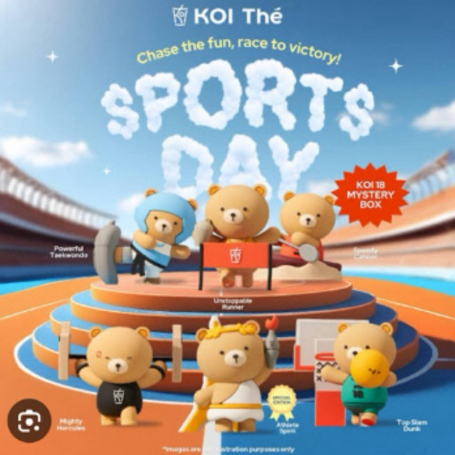 Jual Figure Blind Box Selected KOI The Edisi sport Day selected lucu ...