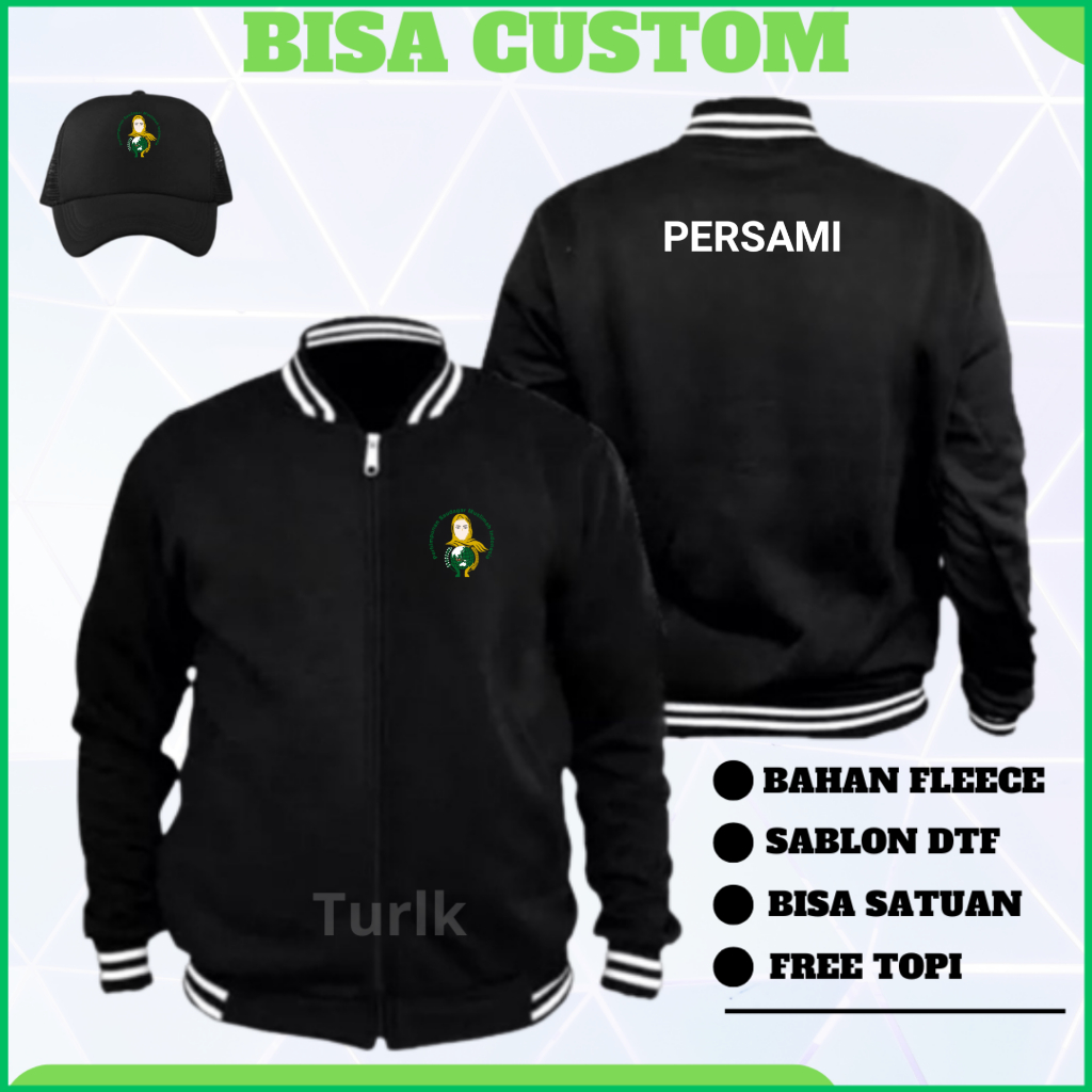Jual Jaket Persatuan Saudagar Muslimah Indonesia Jaket Persami Varsity ...