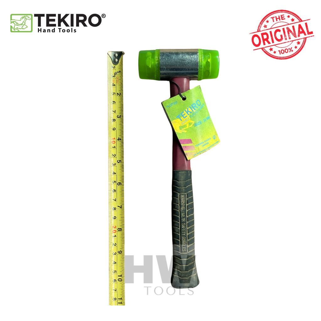 Jual TEKIRO Double Plastic Hammer 35mm Martil Palu Plastik 35 mm ...