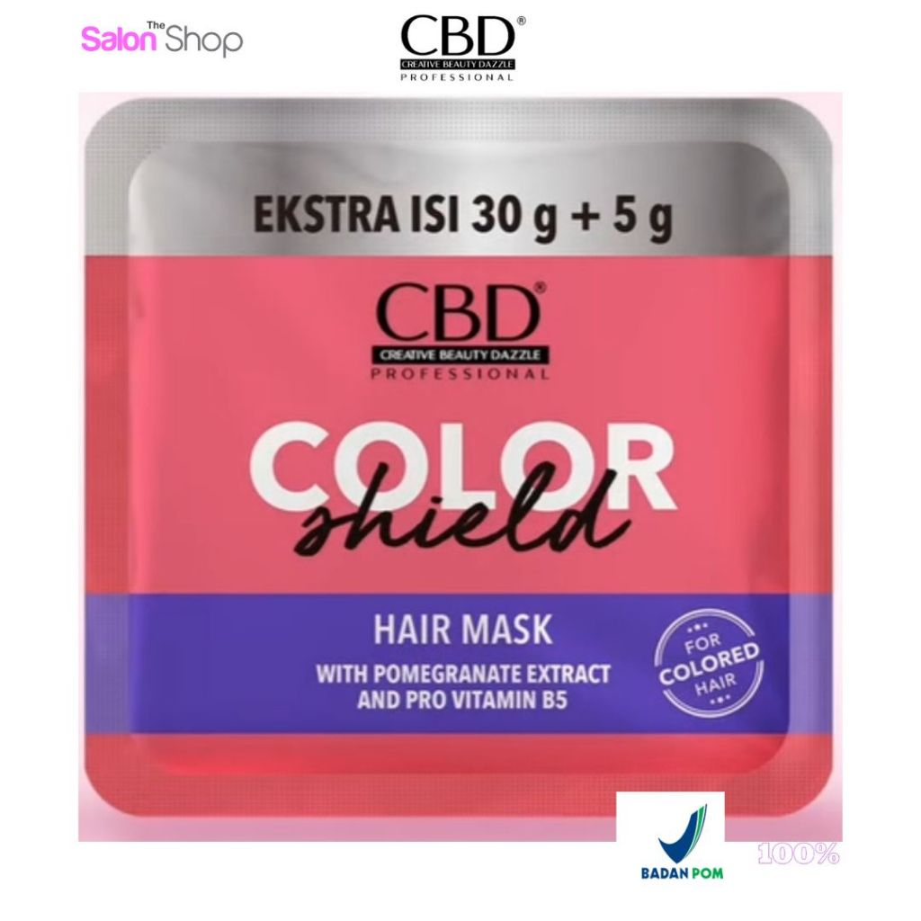 Jual CBD Hair Masker Color Sachet | Shopee Indonesia