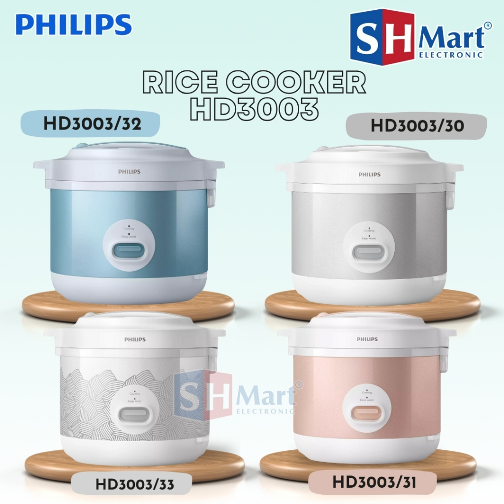 Jual RICE COOKER PHILIPS 1,8 LITER 3 IN 1 MULTIFUNGSI HD3003 PENANAK ...